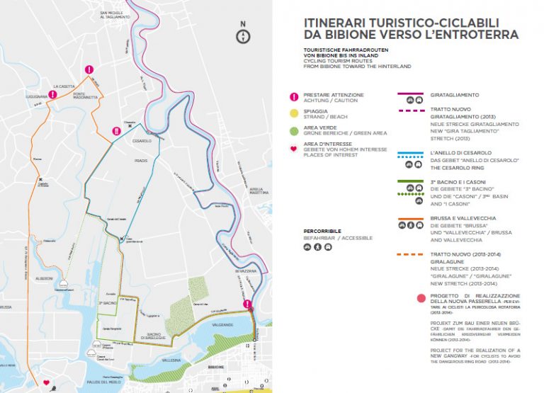 Cicloturismo e piste ciclabili a Bibione | bibione.info